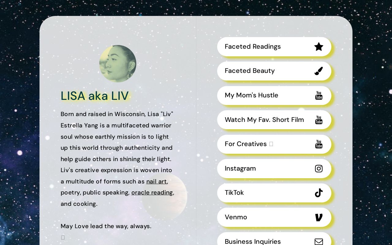 Lisa "Liv" Estrella Yang